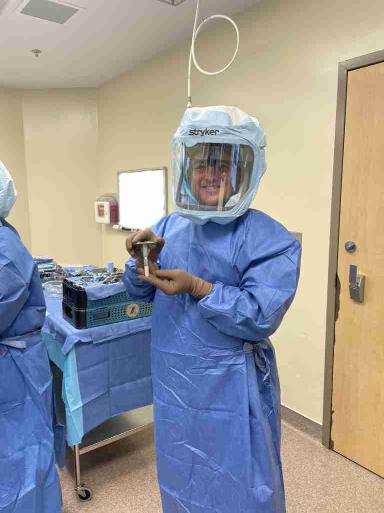 First Zimmer Biomet Persona IQ Smart Total Knee Replacement Placed At ...